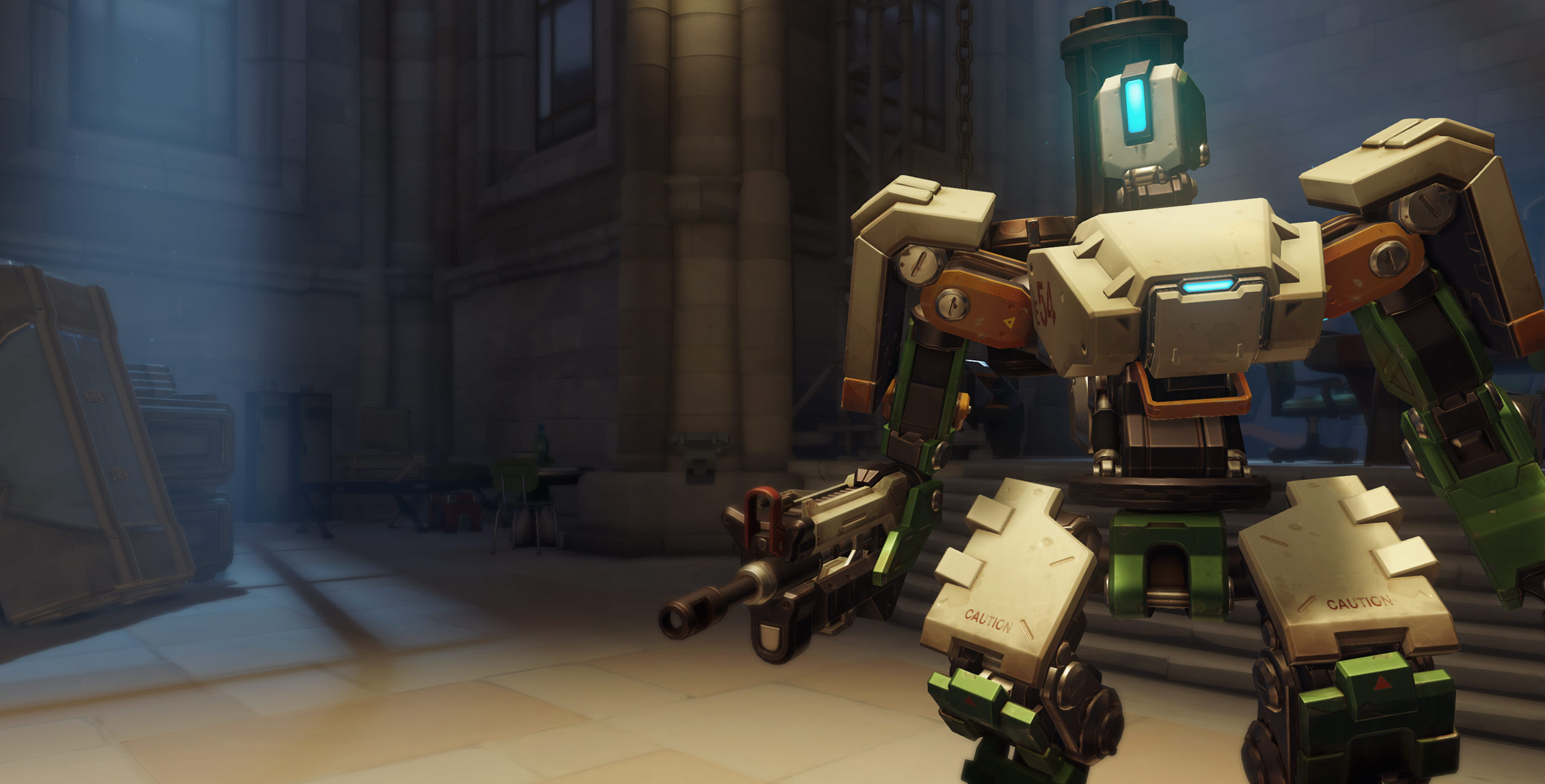 Fondo De Pantalla Del Icono De Overwatch Bastion