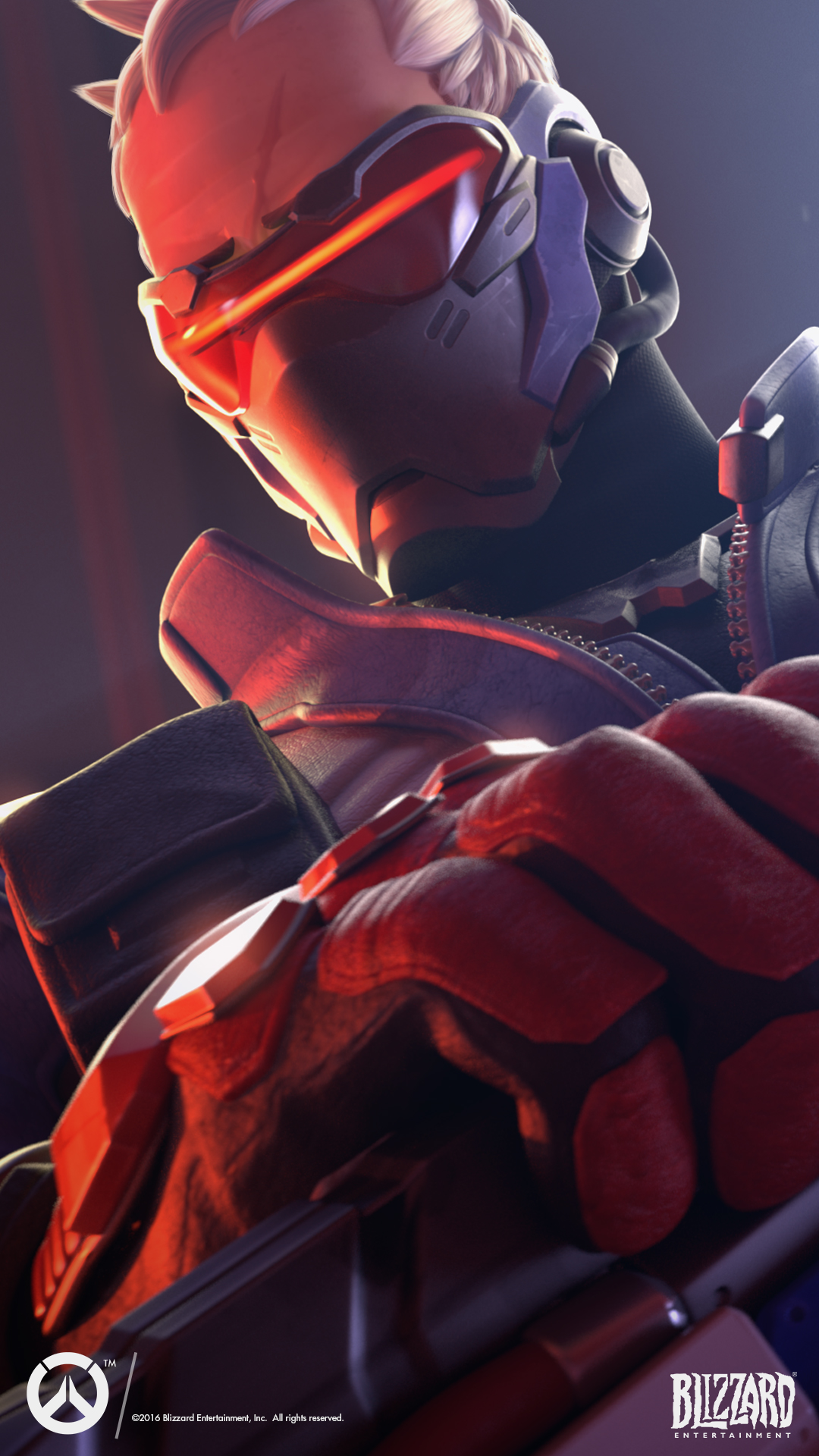 Overwatch Soldier 76 Wallpaper Cards